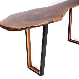 Standard with Inlay Console Table Base - Pathway Tables