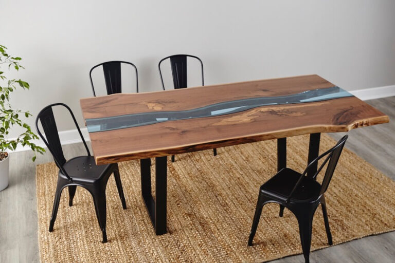 Pinnacle Live EdgeWalnut Dining Table - 12' - Pathway Tables