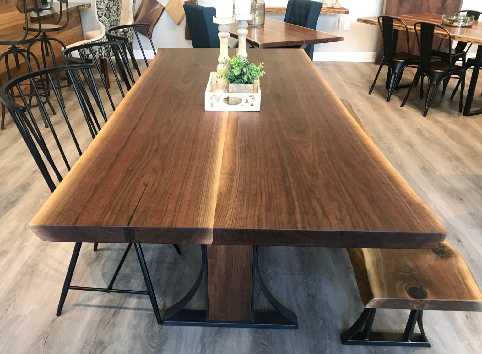 Shop Custom Wood Live Edge Tables For Sale Near You