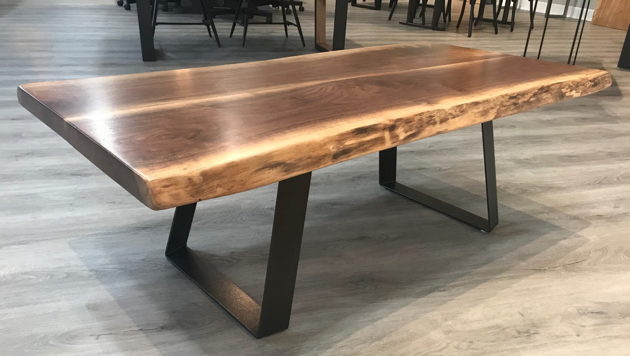 HeritageWalnut Book Matched Coffee Table - Pathway Tables