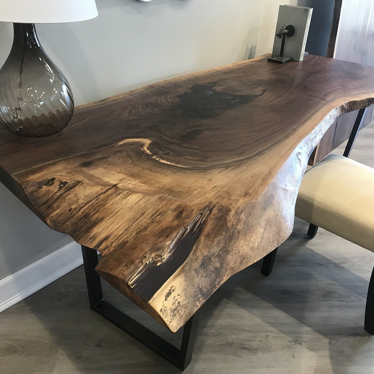 HighbanksWalnut Desk - Pathway Tables