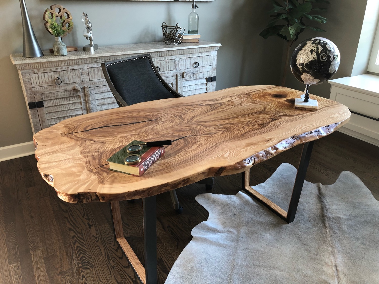Buy Custom Live Edge Office Desks - Pathway Tables