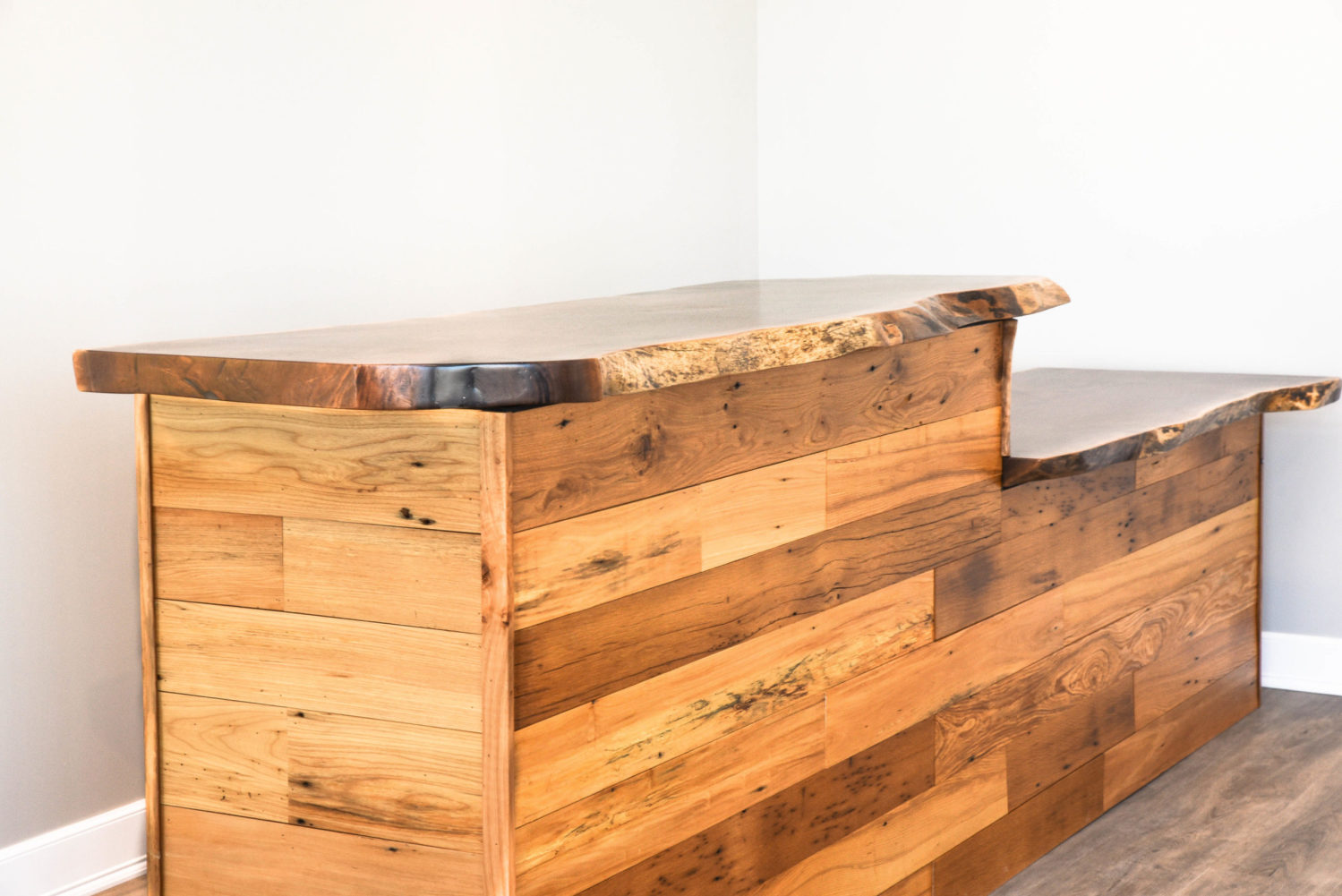 Buy Custom Live Edge Office Desks - Pathway Tables