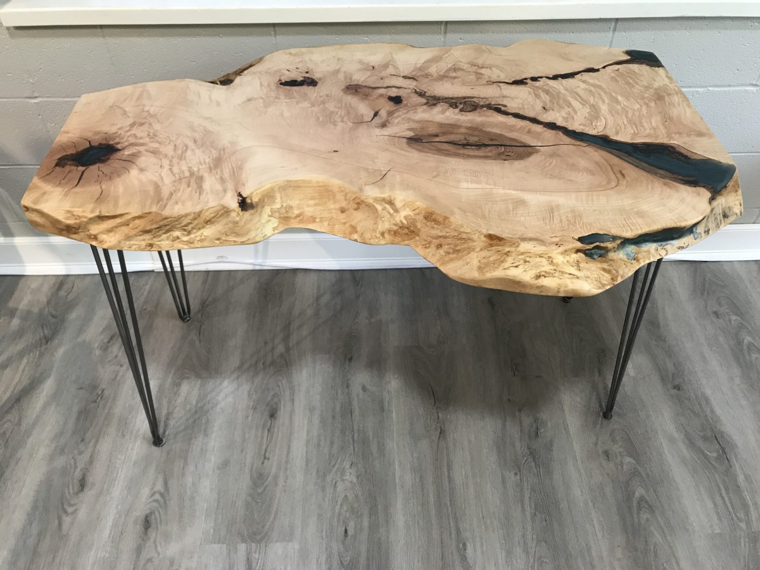 ShaleSpalted Maple Console Table - Pathway Tables
