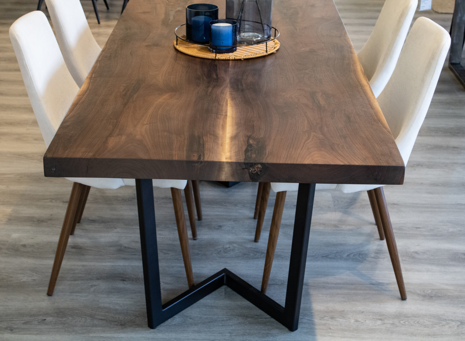 Metal Arrow Dining Table Base - Pathway Tables