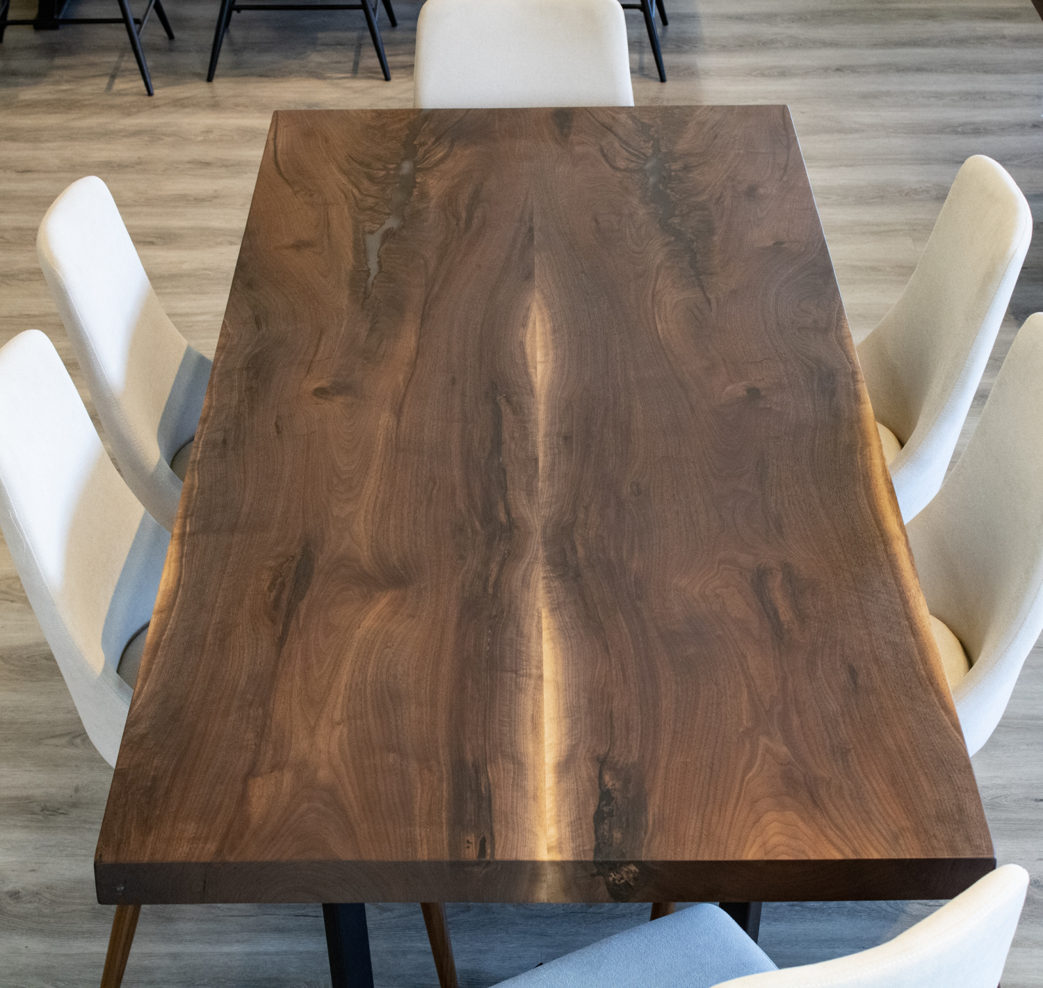 GallentWalnut Dining Table - 7' - Pathway Tables