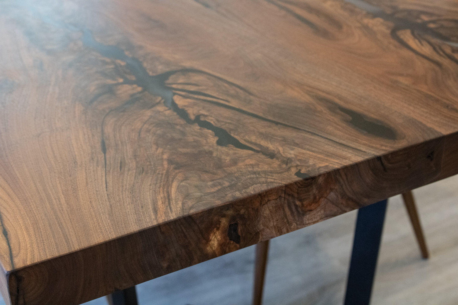 GallentWalnut Dining Table - 7' - Pathway Tables