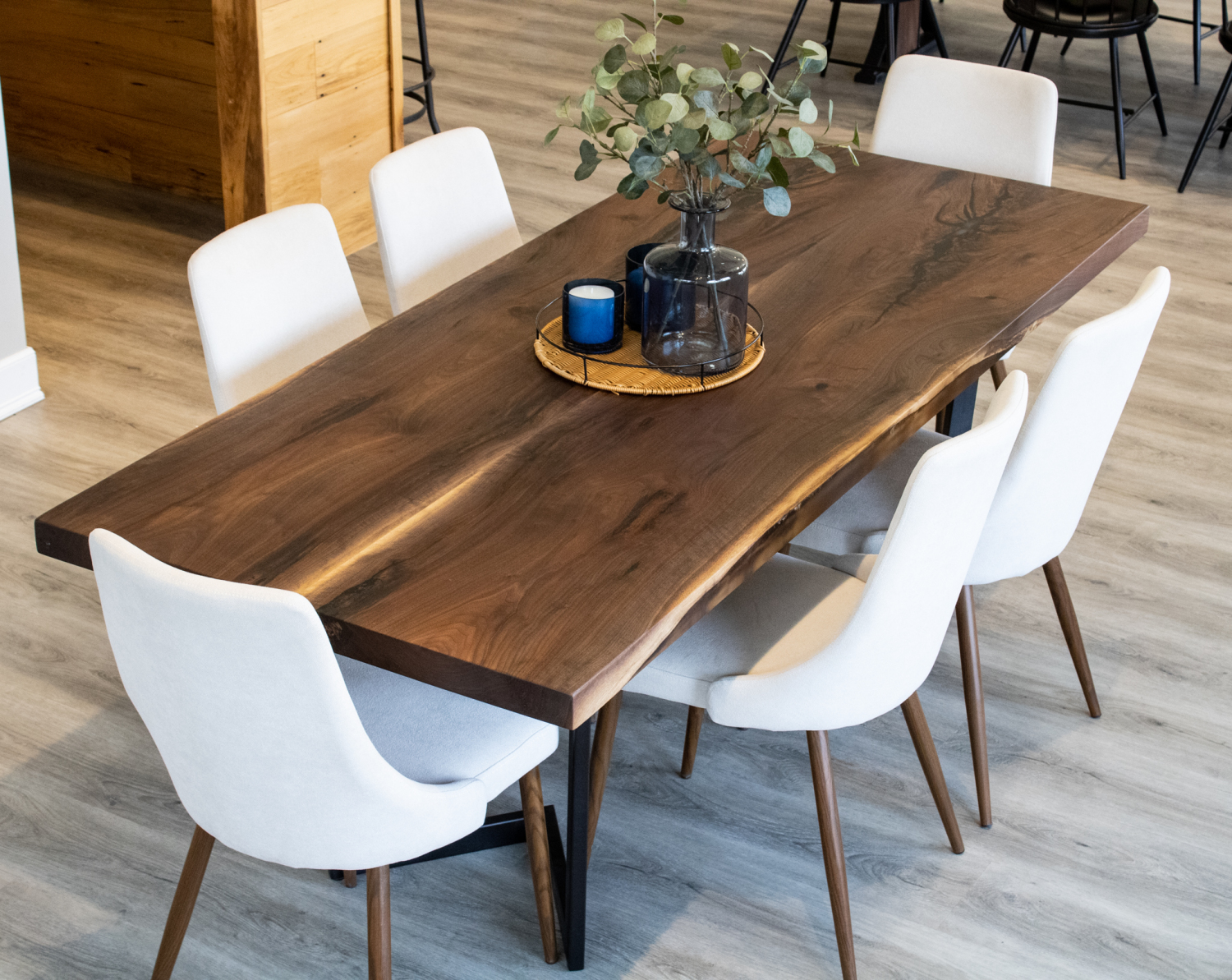 GallentWalnut Dining Table - 7' - Pathway Tables