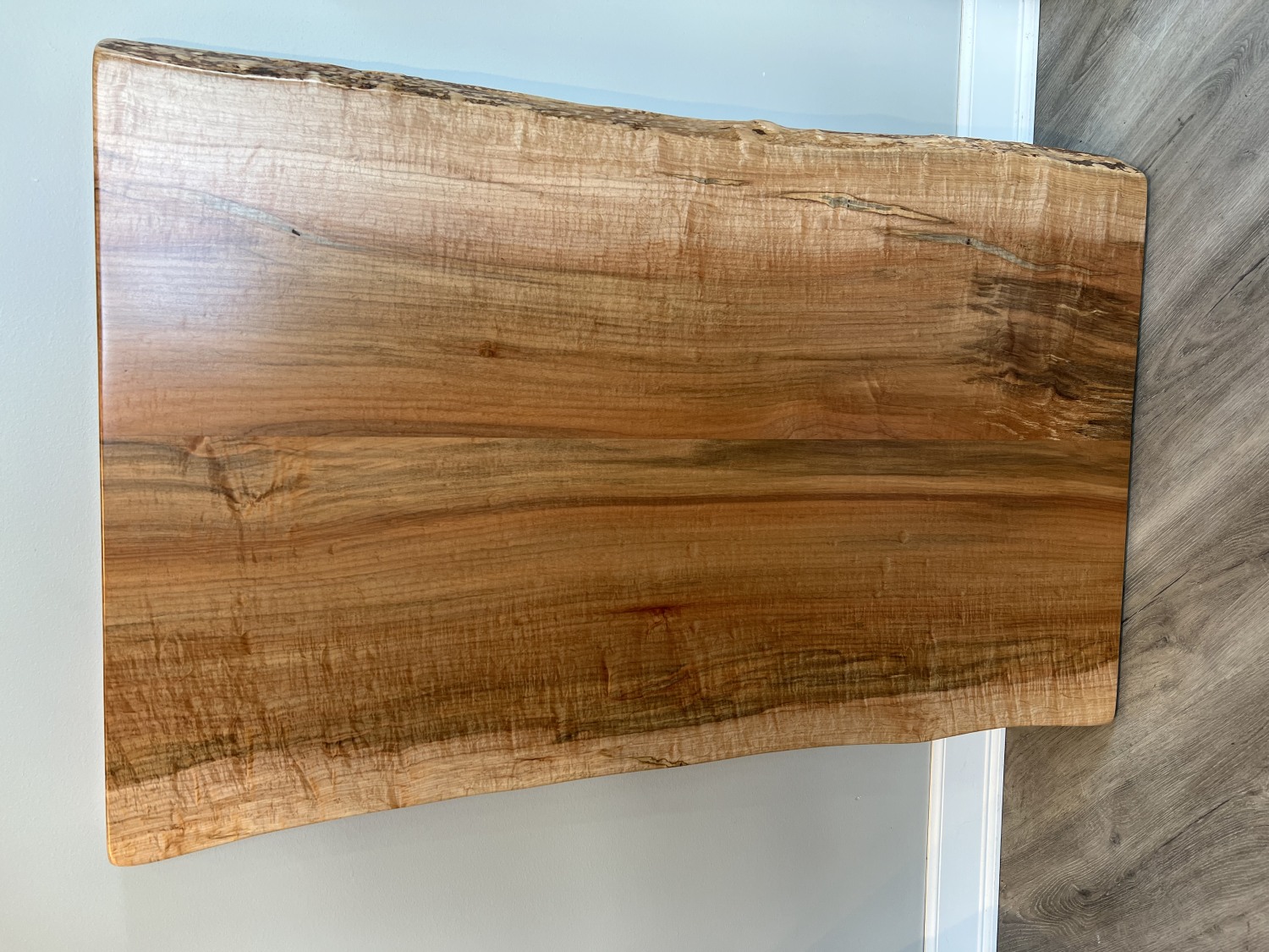 Maple Live Edge Coffee Table Slab - 4'