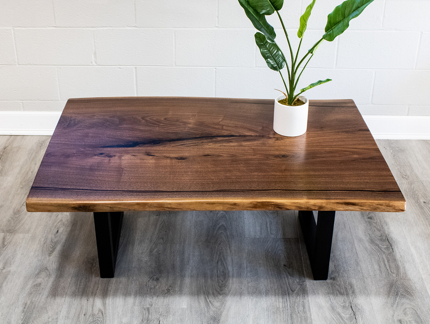 Walnut coffee table next store