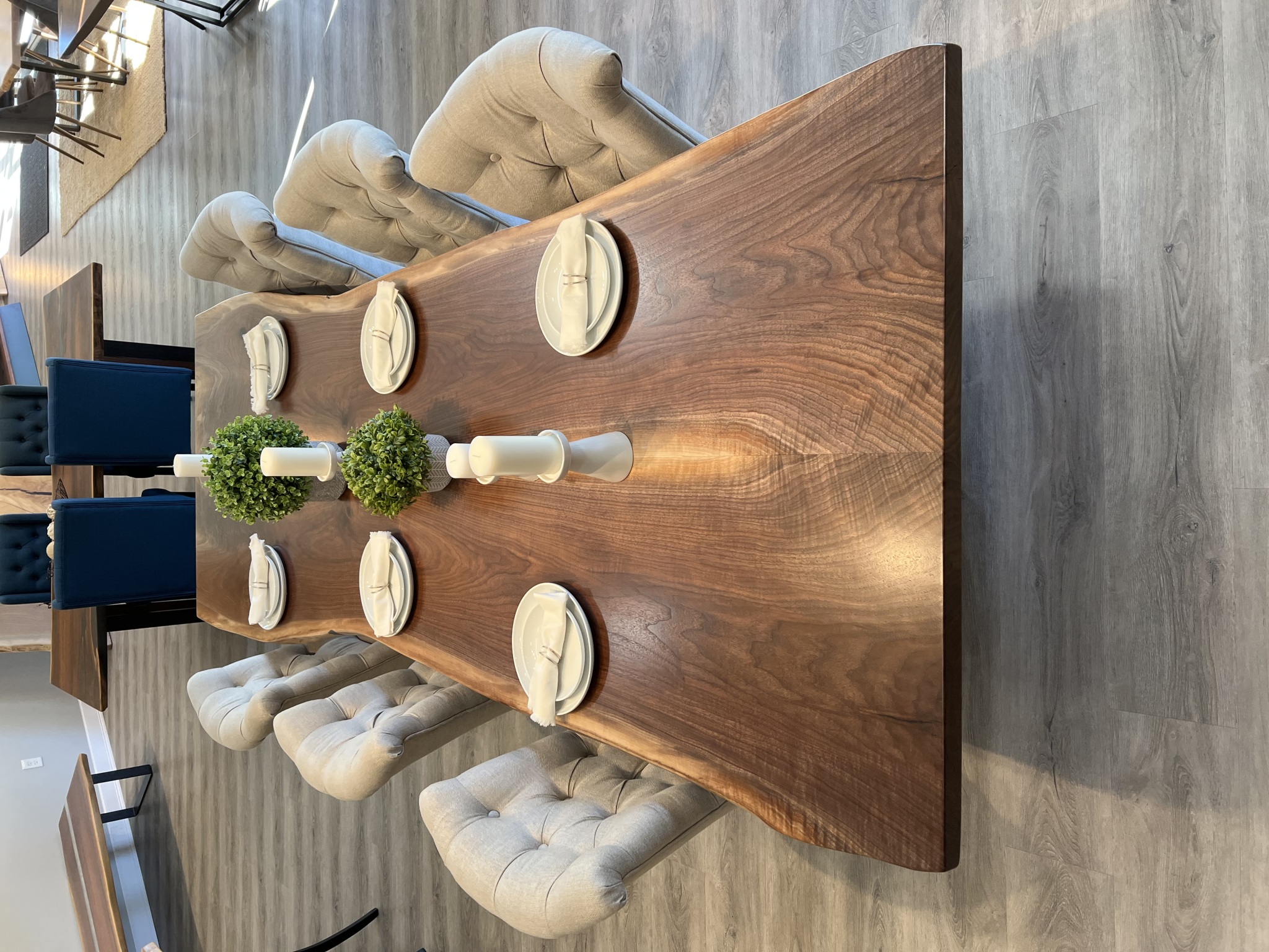 Olympic Cast EdgeWalnut Conference Table 15' - Pathway Tables