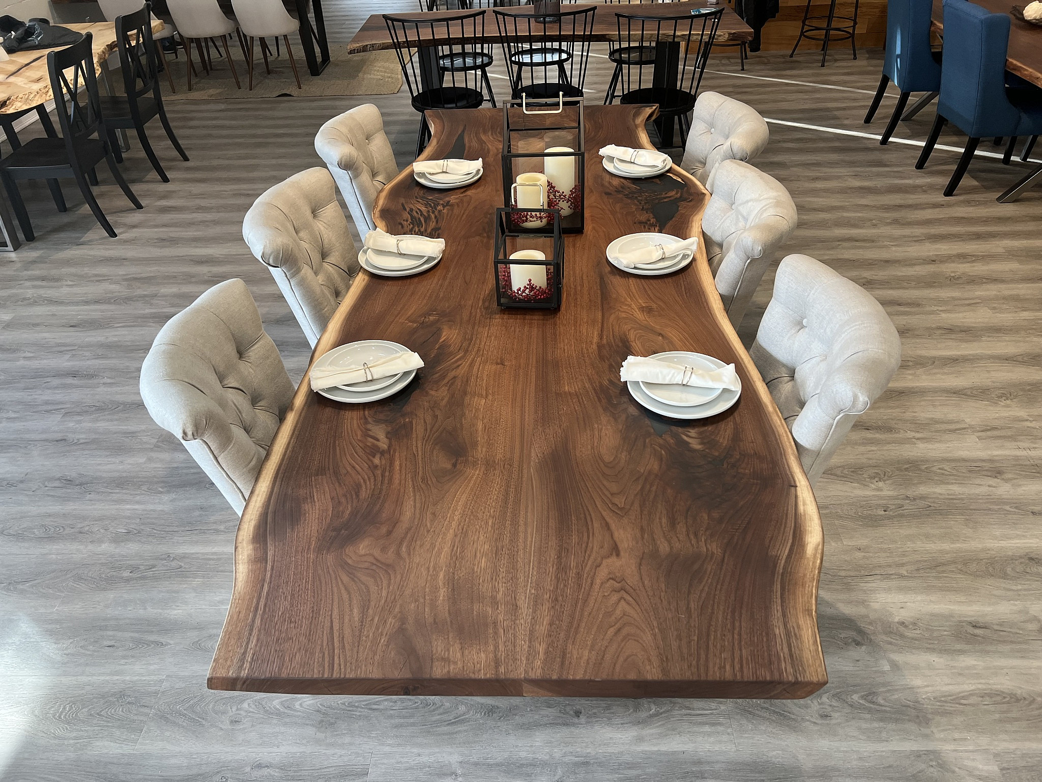 Live Edge Dining Tables For Sale & Custom Kitchen Tables - Pathway Tables