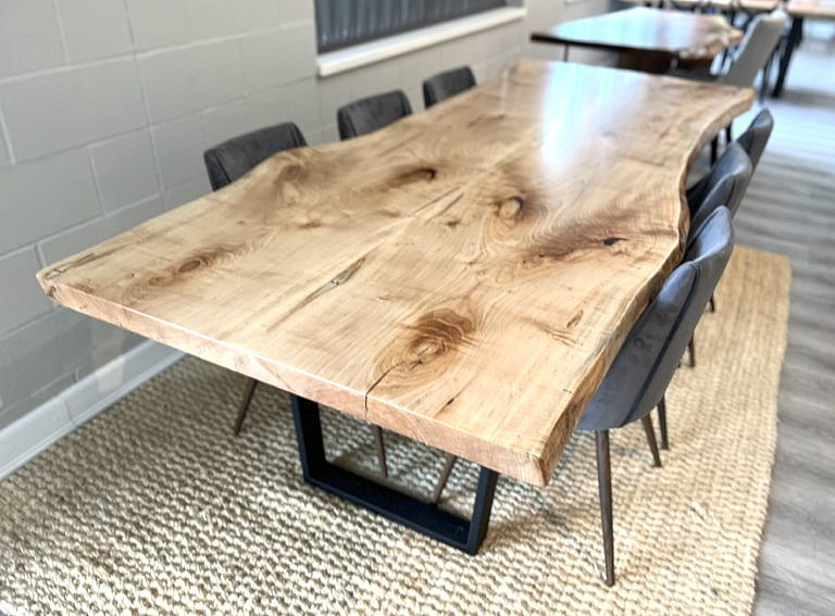 Custom Live Edge Dining Tables and Wood Furniture
