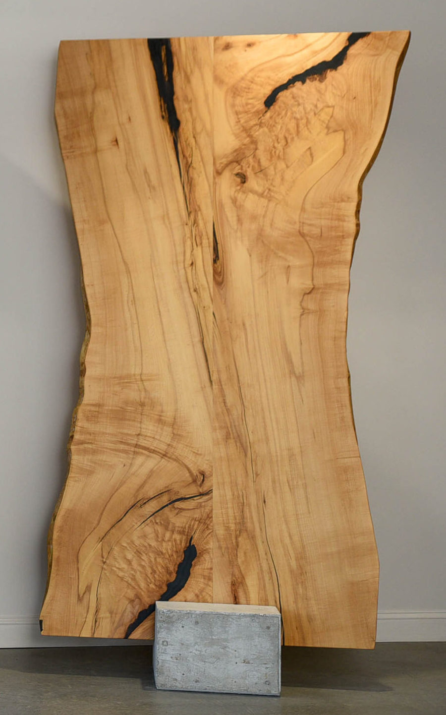 Maple Live Edge Book-Matched Slab - 8' - Pathway Tables